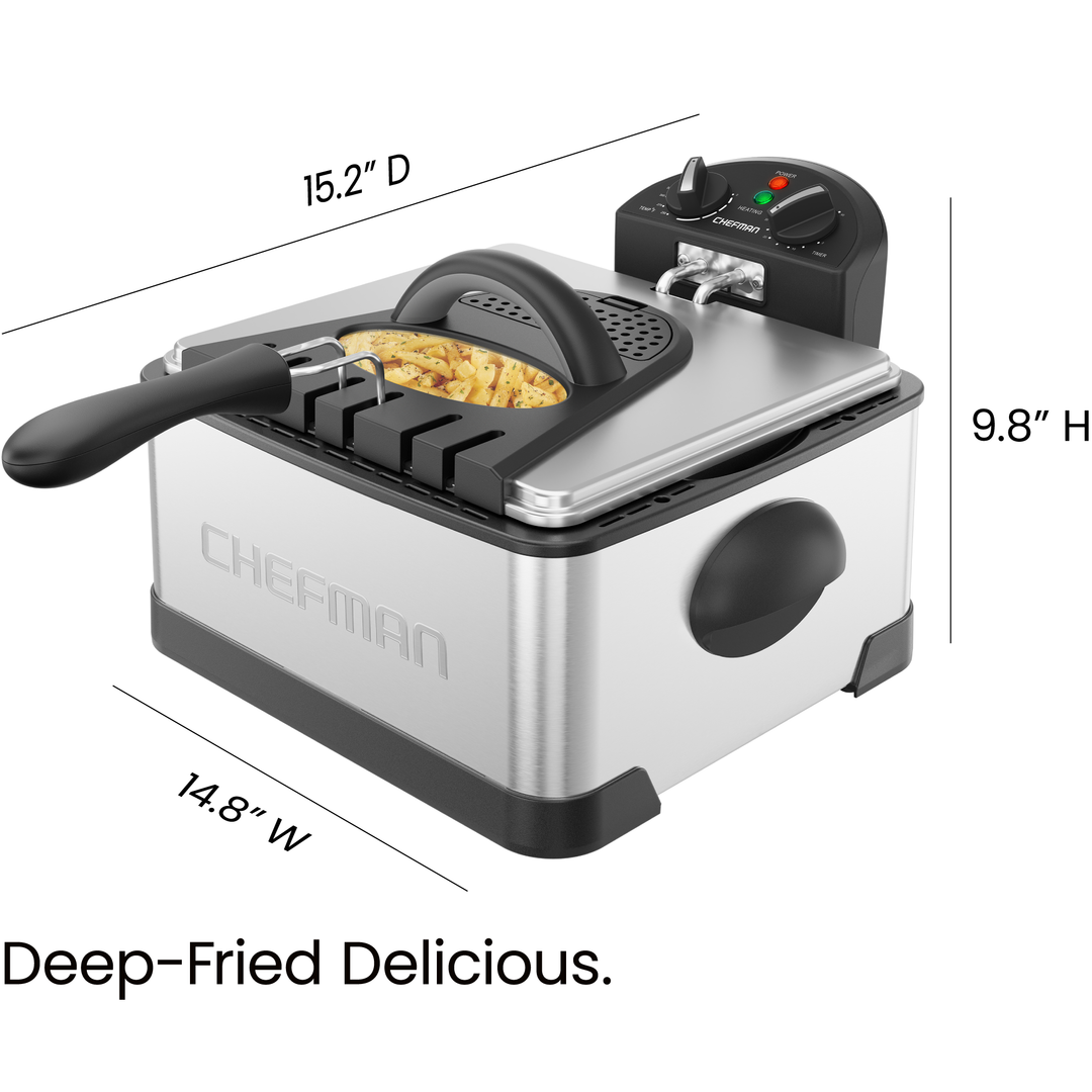 Jumbo Deep Fryer – Chefman