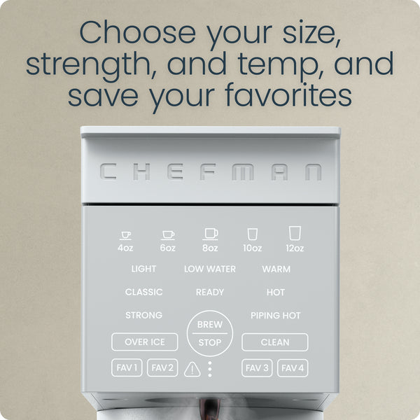 Caffeinator Single Serve Coffee Maker – Chefman