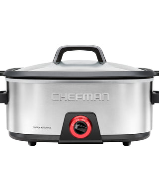 Family-Size 6-Qt. Slow Cooker – Chefman
