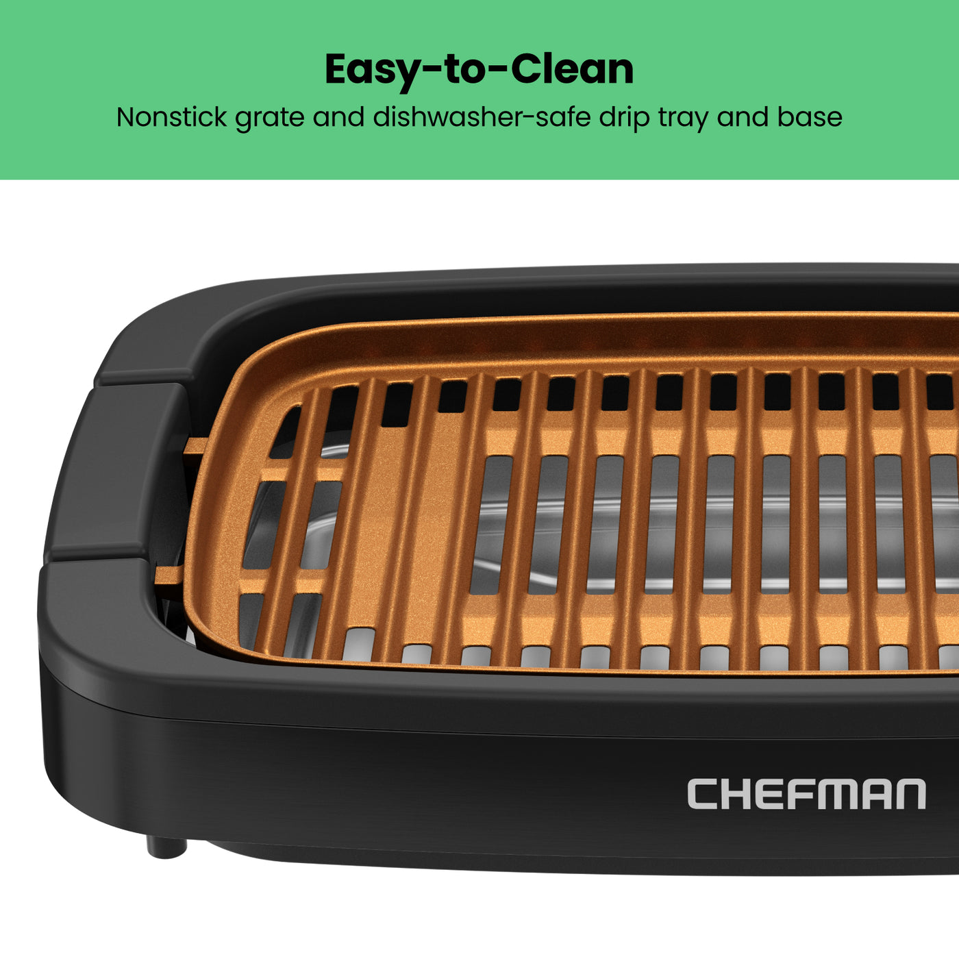Smokeless Electric Indoor Grill – Chefman