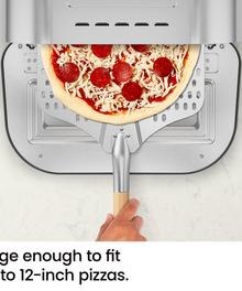 High-Heat Indoor Electric Pizza Oven 800°F (Stainless Steel) – Chefman