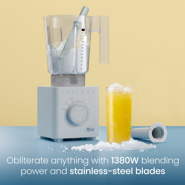 Chefman Obliterator 48oz Power Blender - Concrete