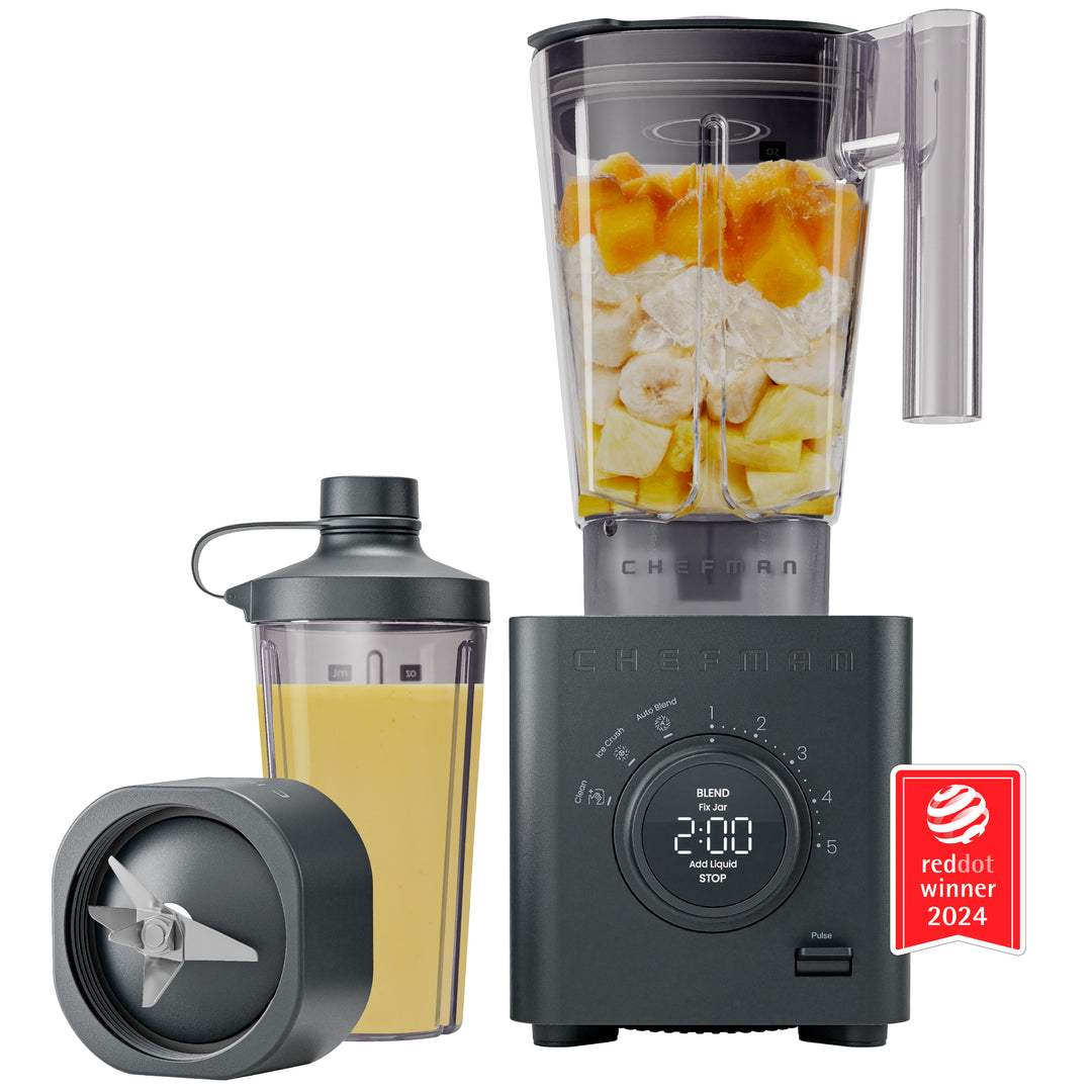 Chefman Obliterator 48 oz Power Blender - Midnight