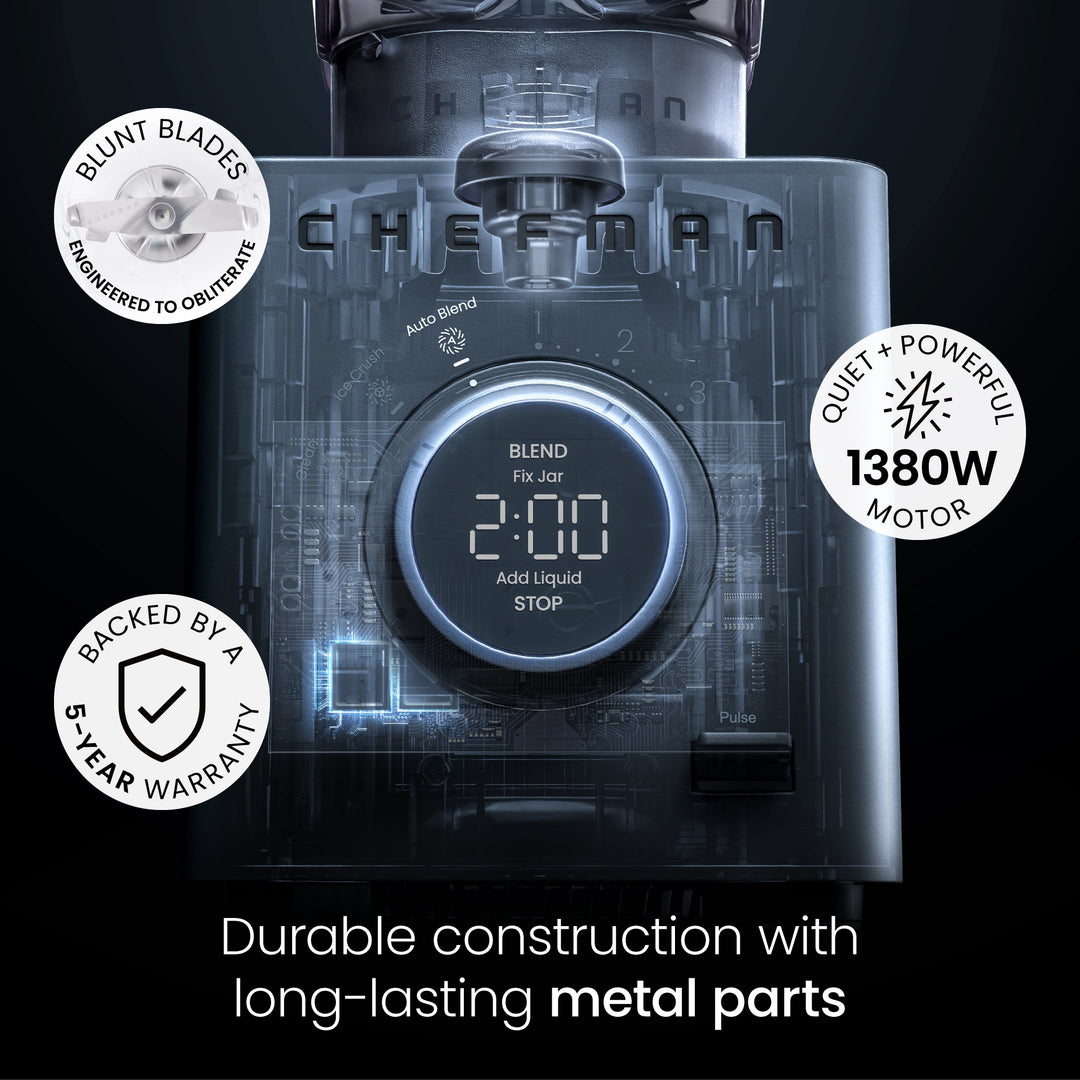 Chefman Obliterator 48 oz Power Blender - Midnight