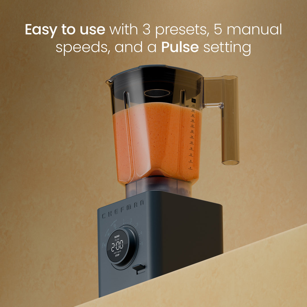 Chefman Obliterator 48 oz Power Blender - Midnight