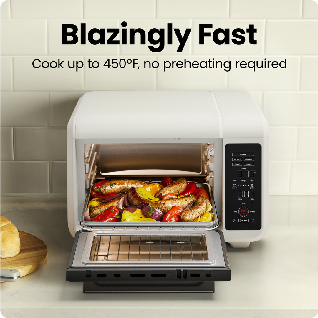 Chefman EasyAir 15 Qt. Toaster Oven Air Fryer - Chalk