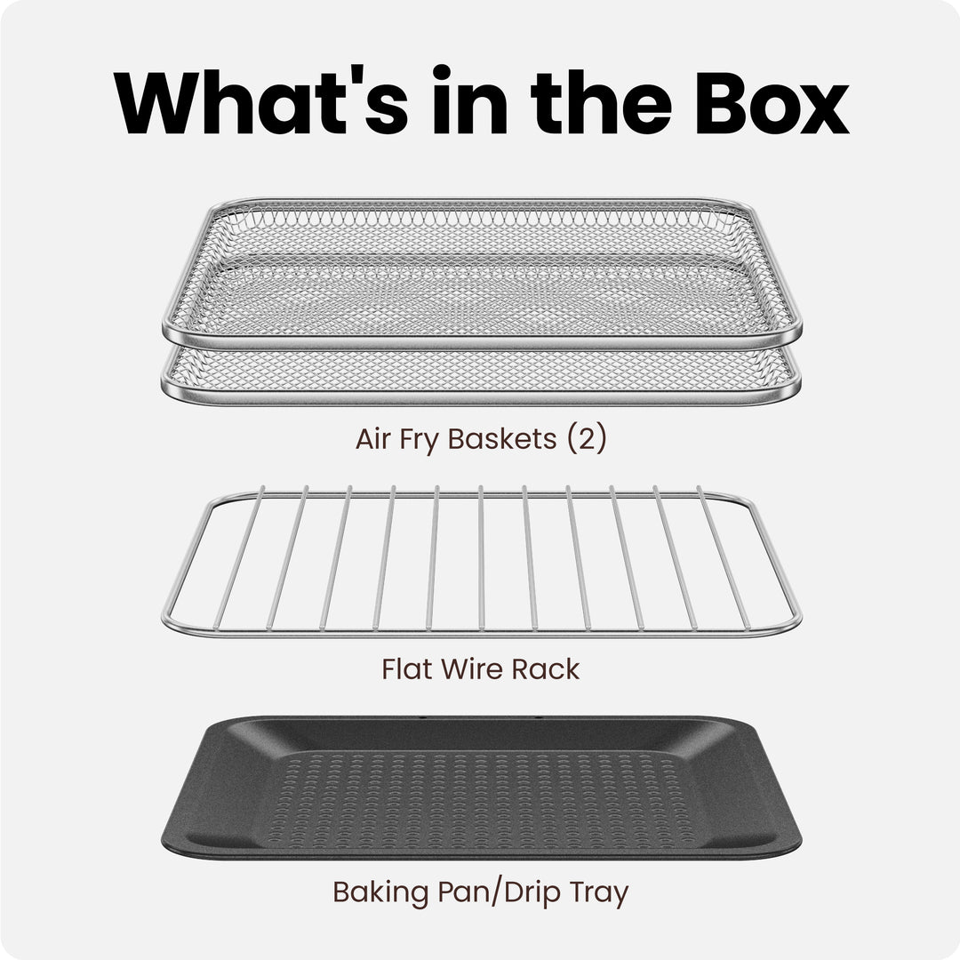 Chefman EasyAir 15 Qt. Toaster Oven Air Fryer - Chalk