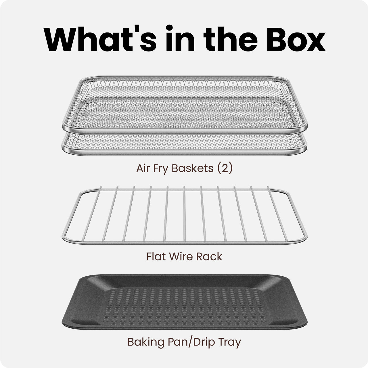 Chefman EasyAir 15 Qt. Toaster Oven Air Fryer - Chalk