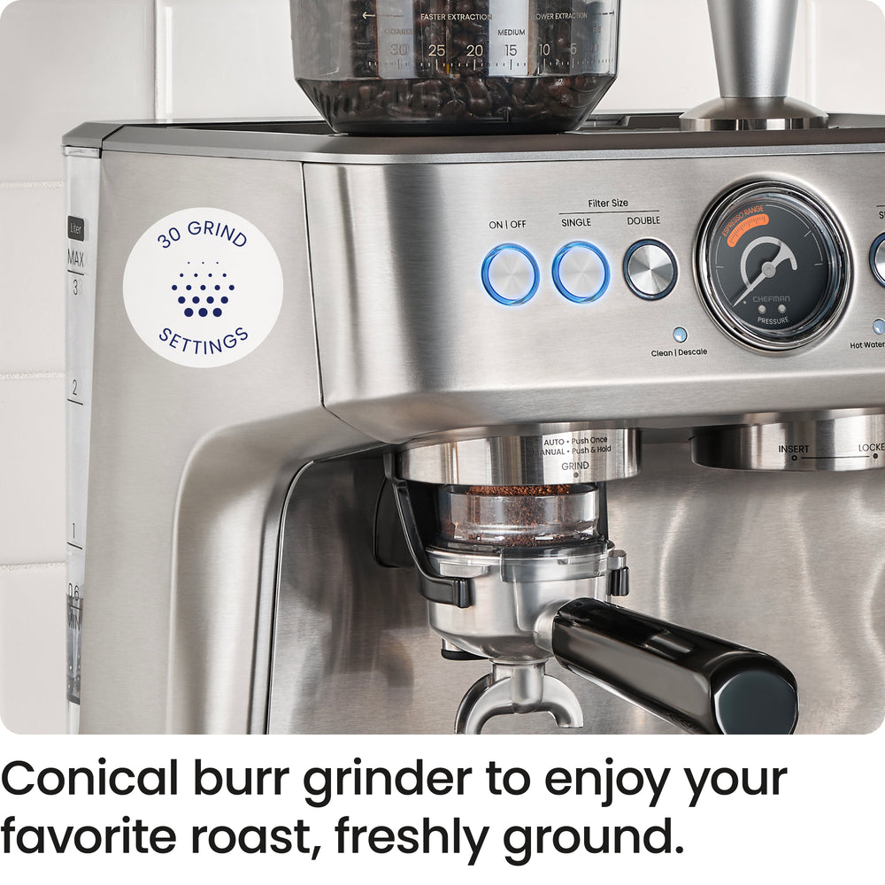 Chefman Crema Supreme Espresso Machine