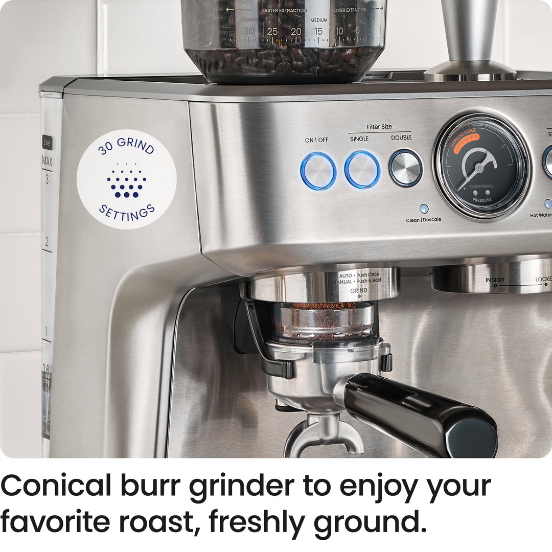 Chefman Crema Supreme Espresso Machine