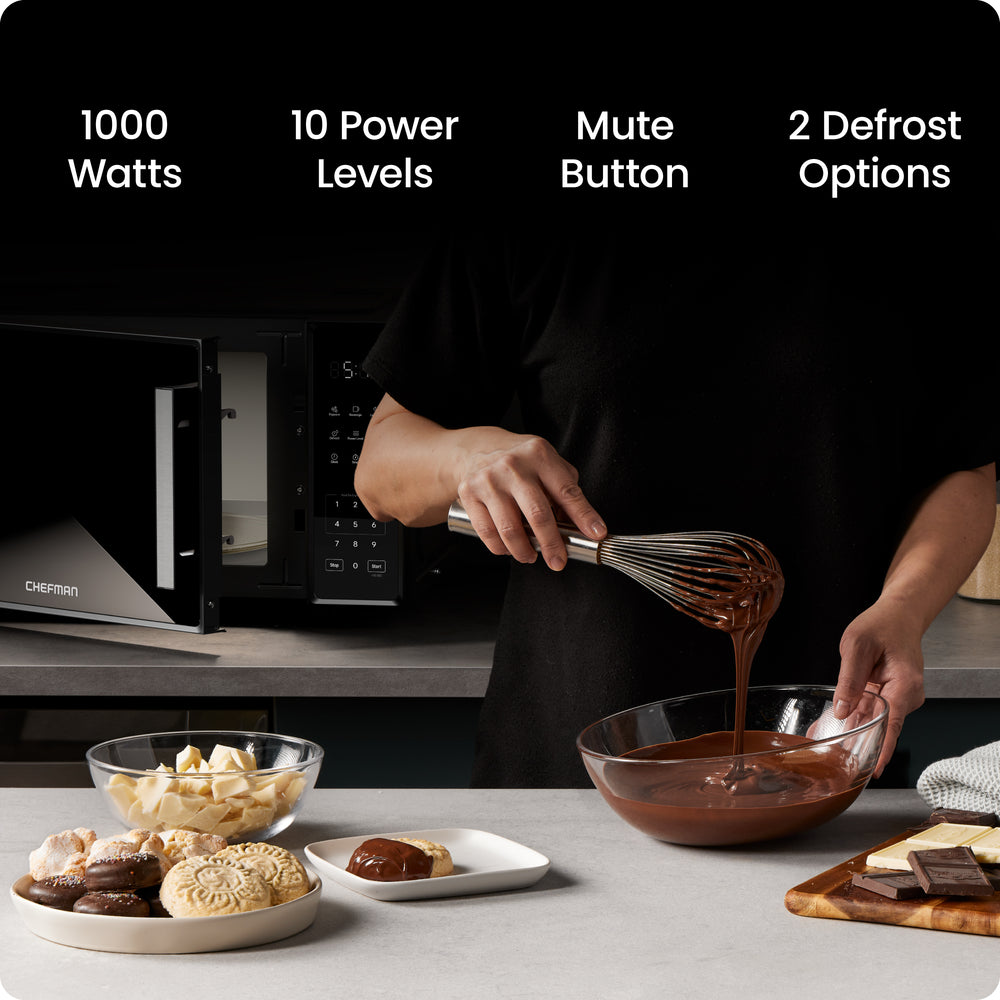 1.1 Cu. Ft. Countertop Digital Microwave Oven – Chefman