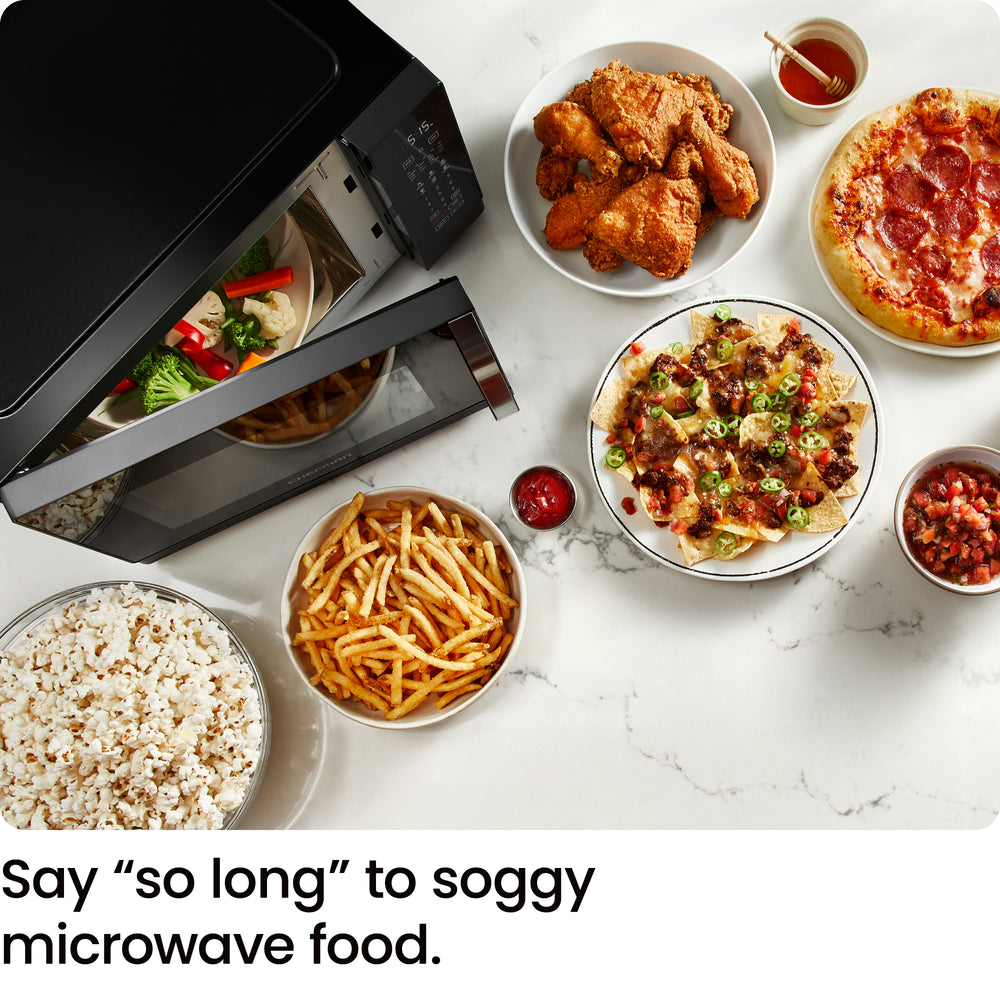 Chefman MicroCrisp Countertop .8 Cu Ft Digital Microwave Oven