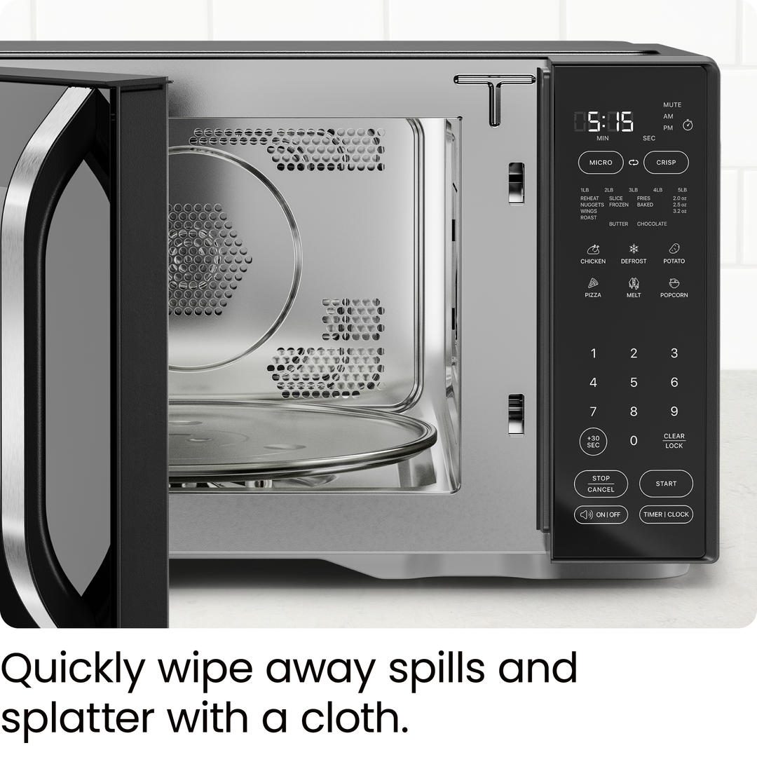 MicroCrisp Countertop Digital Microwave Oven – Chefman