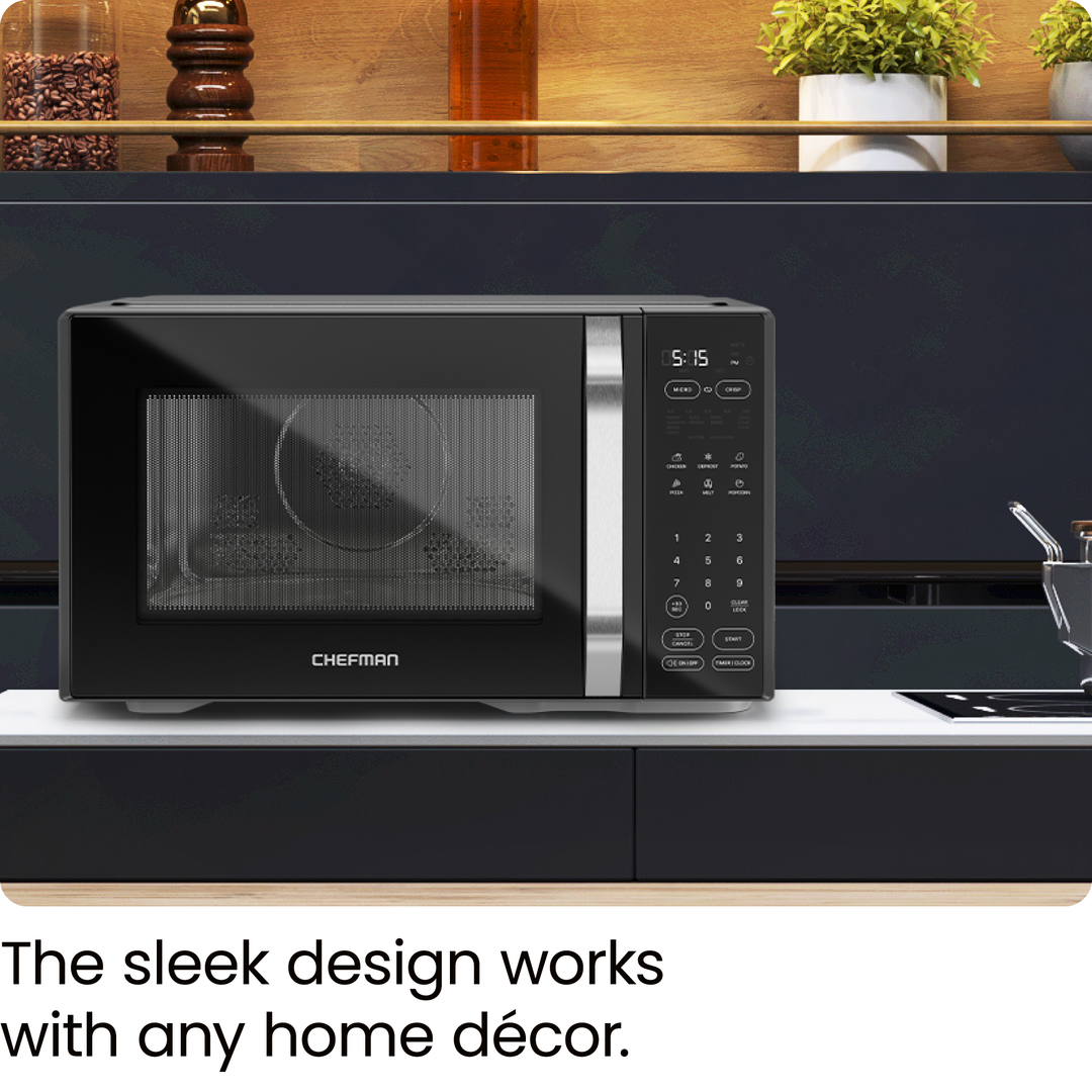 MicroCrisp Countertop Digital Microwave Oven – Chefman
